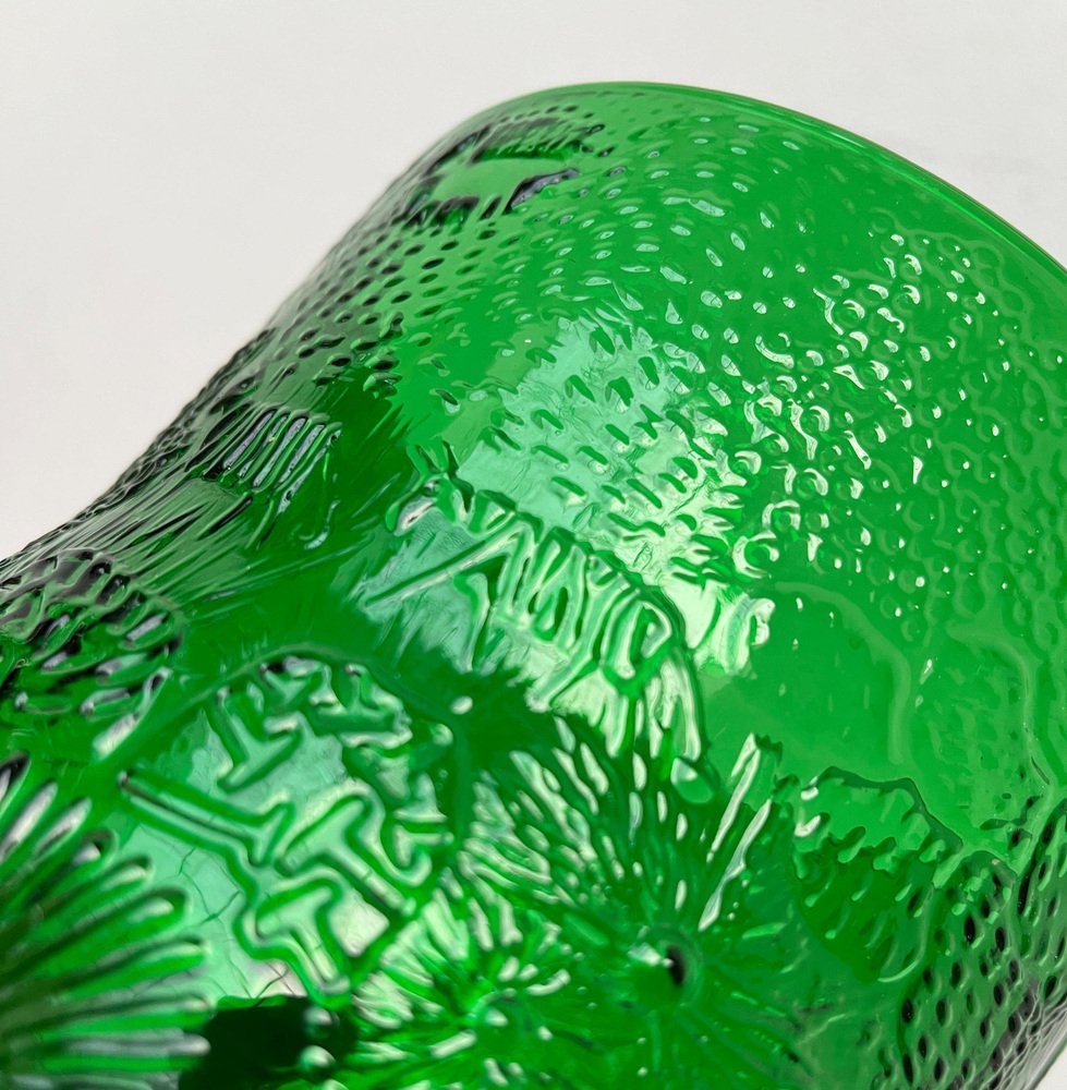 Mid-Century Fauna Decor Glass Vase by Oiva Toikka for Arabia, Finland ...