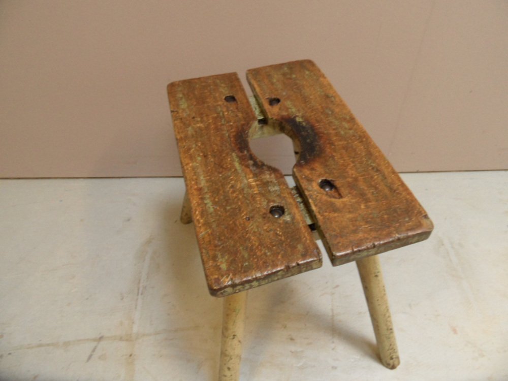 Vintage Milk Stool, 1950s for sale at Pamono