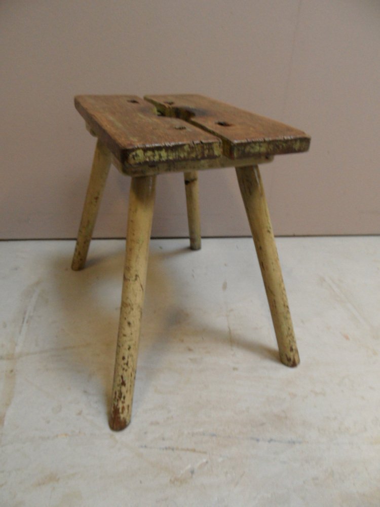 Vintage Milk Stool, 1950s for sale at Pamono