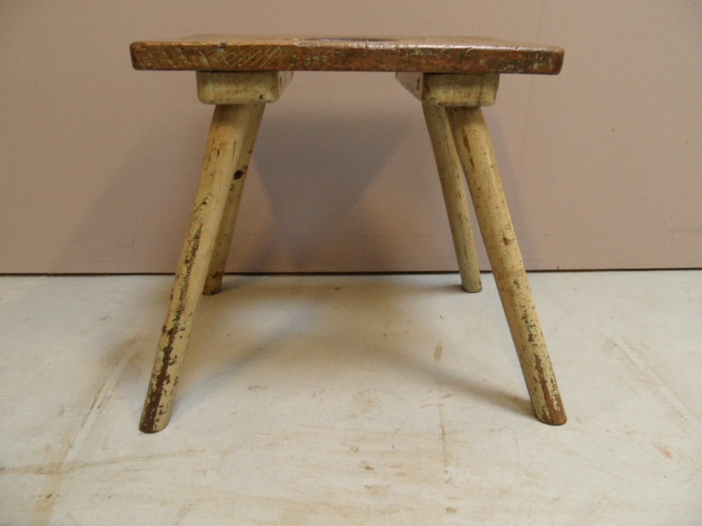Vintage Milk Stool, 1950s for sale at Pamono