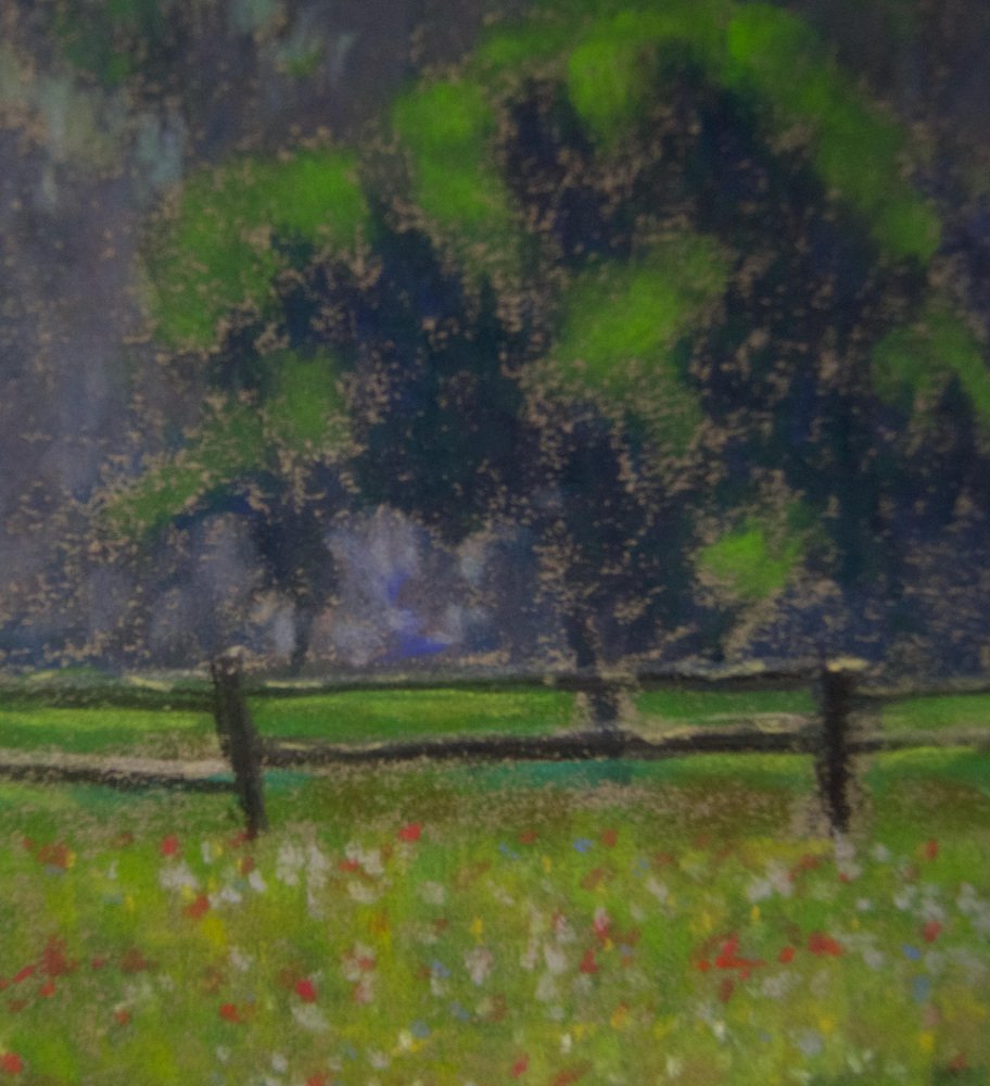 William Henry Innes, Farmhouse Landscape, Mid-20th Century, Oil ...