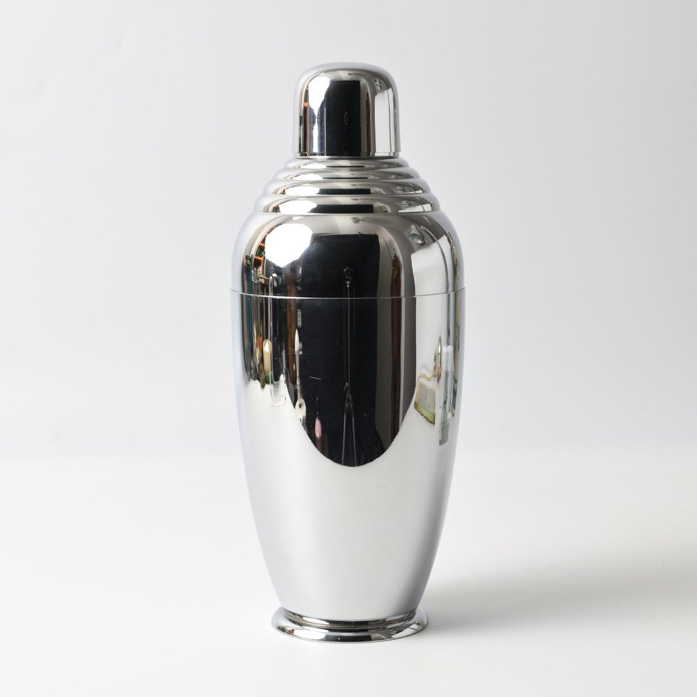 Art Deco Chromed Metal Cocktail Shaker from Dana Dfa, 1940s for sale at ...