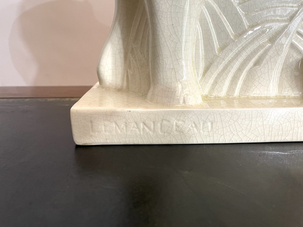 Art Deco Elephant and Calf by Charles Lemanceau for Saint Clément ...