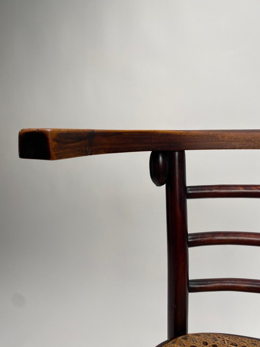 Stuhl Mod. Bat zugeschrieben Josef Hoffmann für Thonet, 1890er bei ...