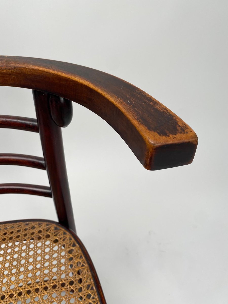 Stuhl Mod. Bat zugeschrieben Josef Hoffmann für Thonet, 1890er bei ...