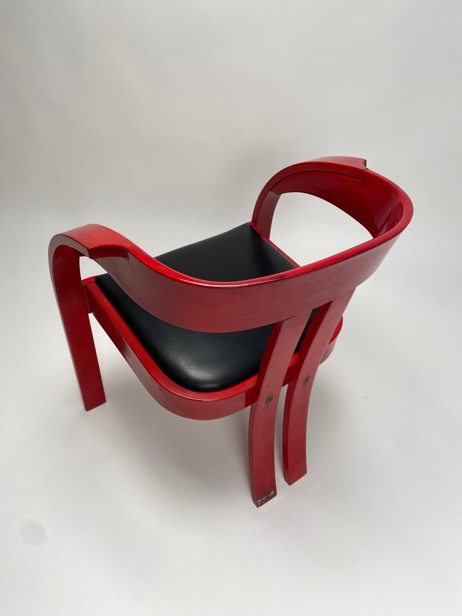 Elisa Armchairs by Giovanni Battista Bassi, 1960s, Set of 4 for sale at ...