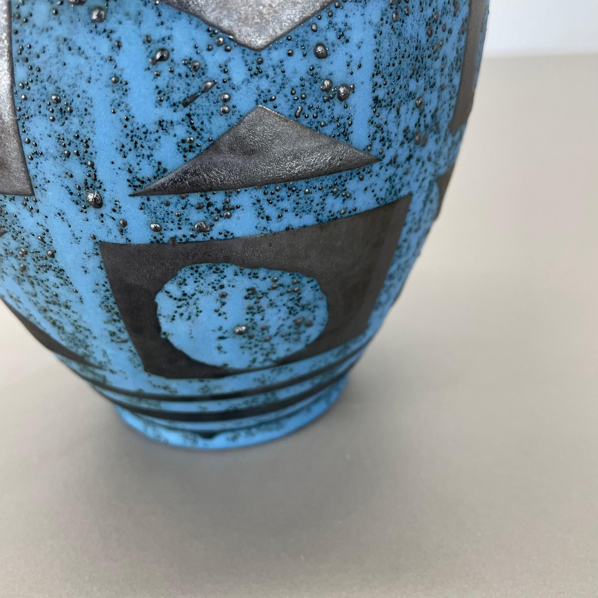 Fat Lava Ceramic Ankara Vase attributed to Heinz Siery Carstens ...