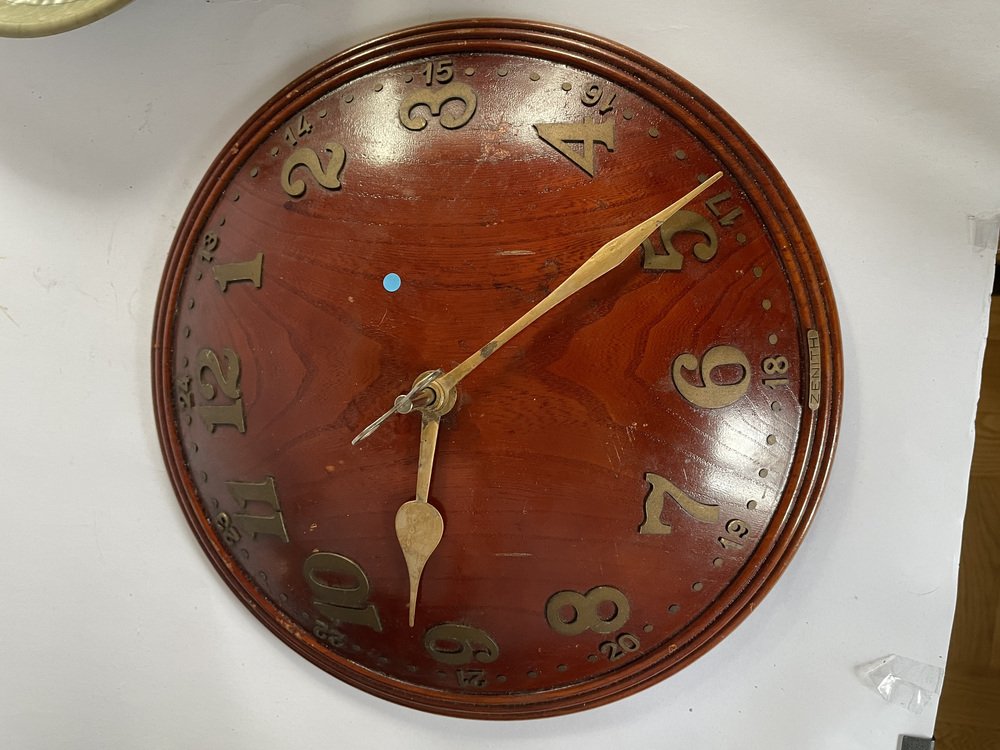 Art Deco Zenith Wall Clock for sale at Pamono
