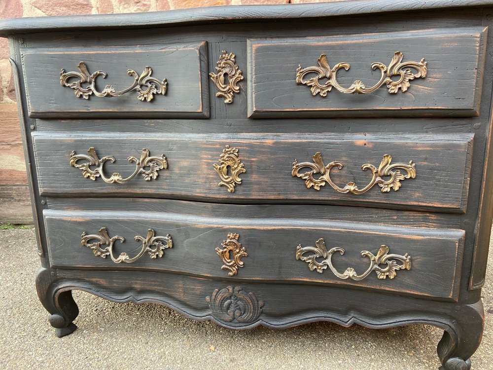 French Style Louis XV Baroque Commode, 1950s for sale at Pamono