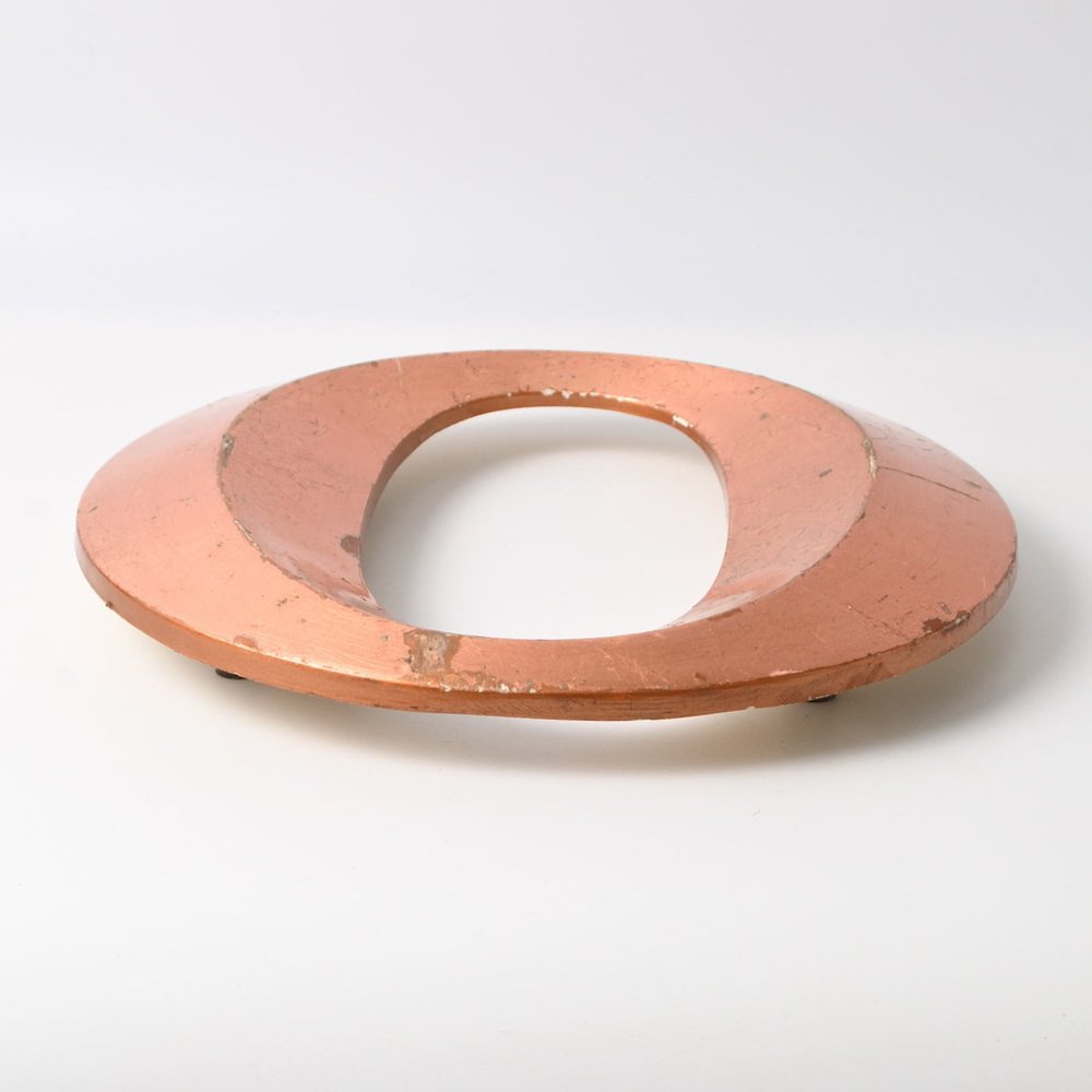 Vintage Copper Colour Letter O, 1970s for sale at Pamono