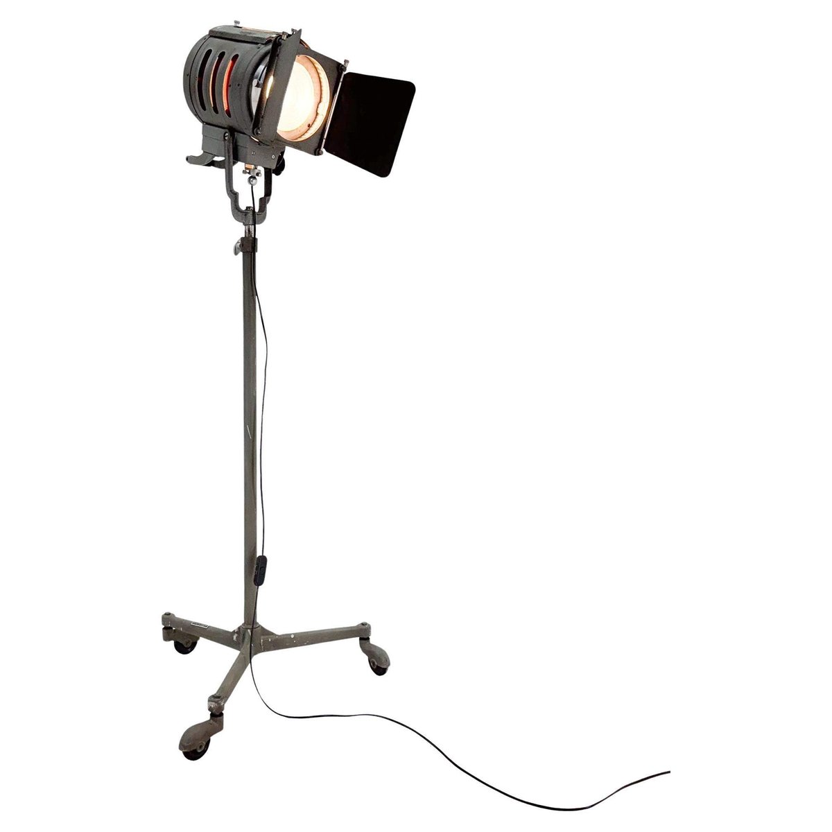Mid-Century Italian Cinema Floor Lamp from Ing. S. Marcucci Srl, Coemar ...