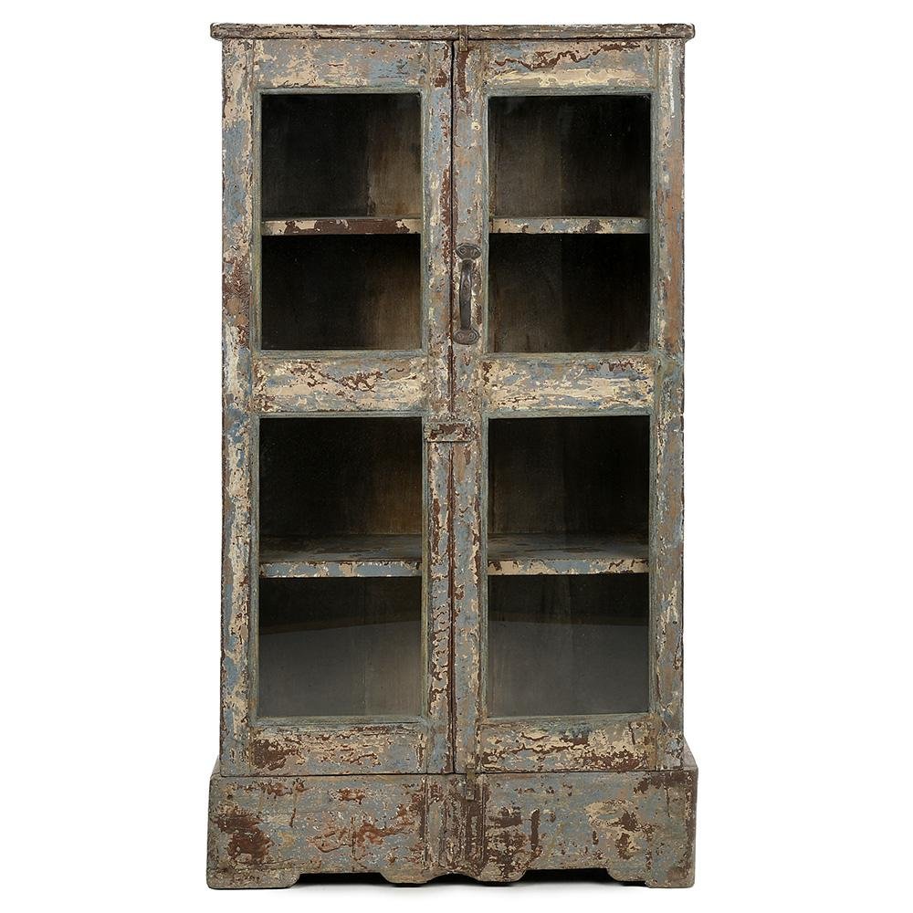 Solid Wood Display Case for sale at Pamono