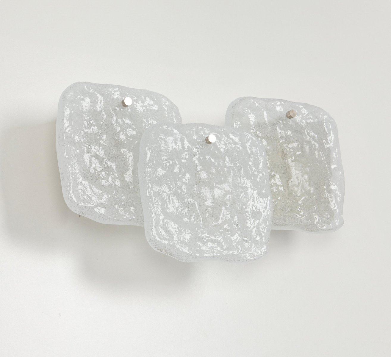 Large Kalmar Wall Lights in Murano Glass attributed to Kalmar, Austria ...