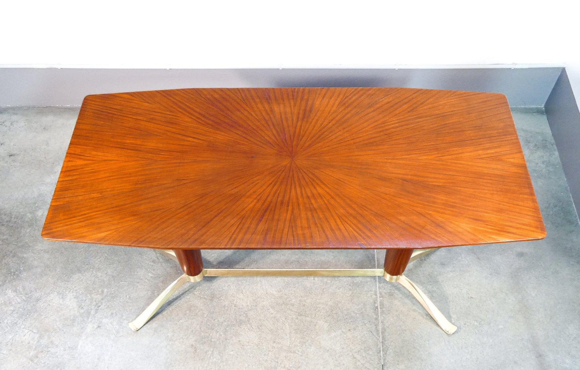 Italian Dining Table in Wood, 1940s for sale at Pamono