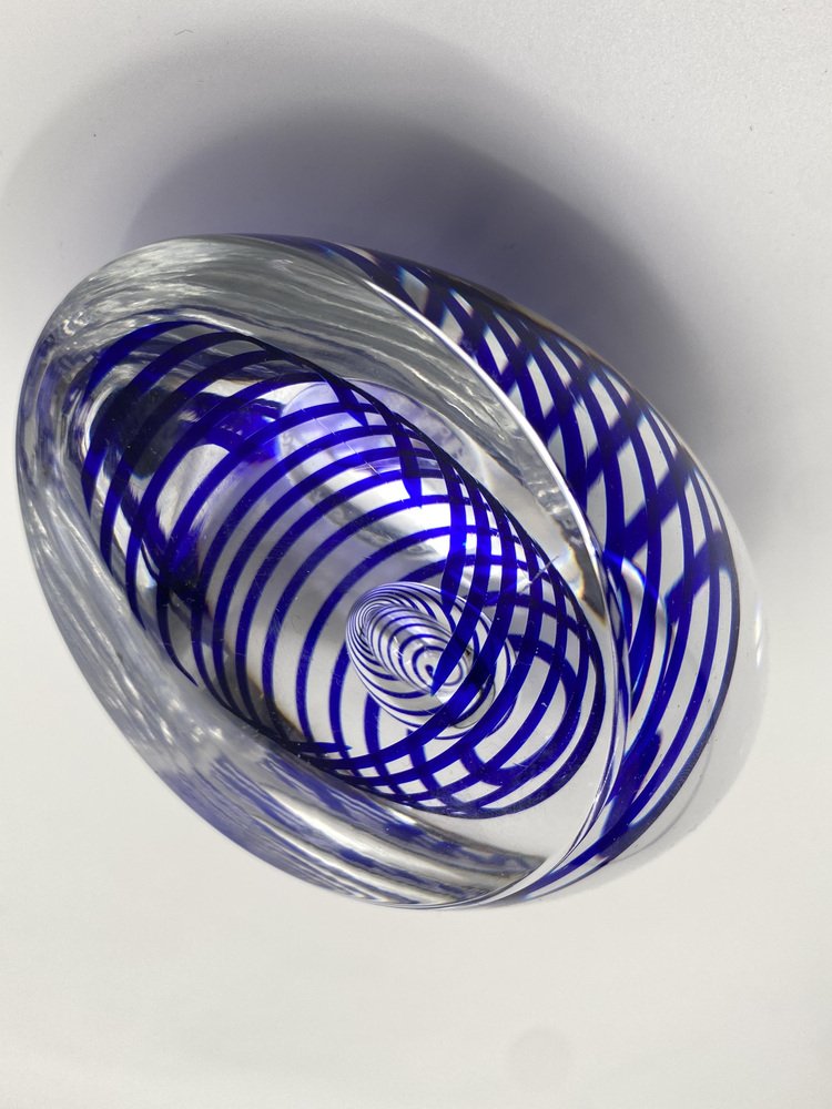 Glass Art Object / Paperweight from Studio Åhus, Sweden, 1991 for sale ...