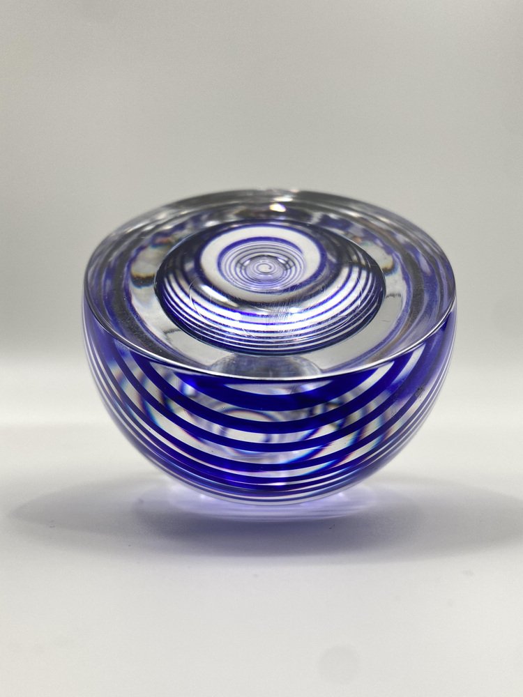 Glass Art Object / Paperweight from Studio Åhus, Sweden, 1991 for sale ...