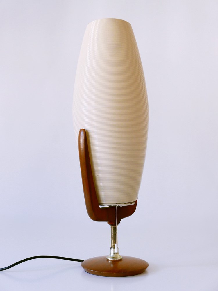 Large Mid-Century Modern Rotaflex Table Lamp by Yasha Heifetz, USA ...