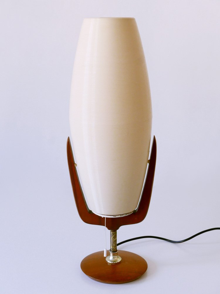 Large Mid-Century Modern Rotaflex Table Lamp by Yasha Heifetz, USA ...