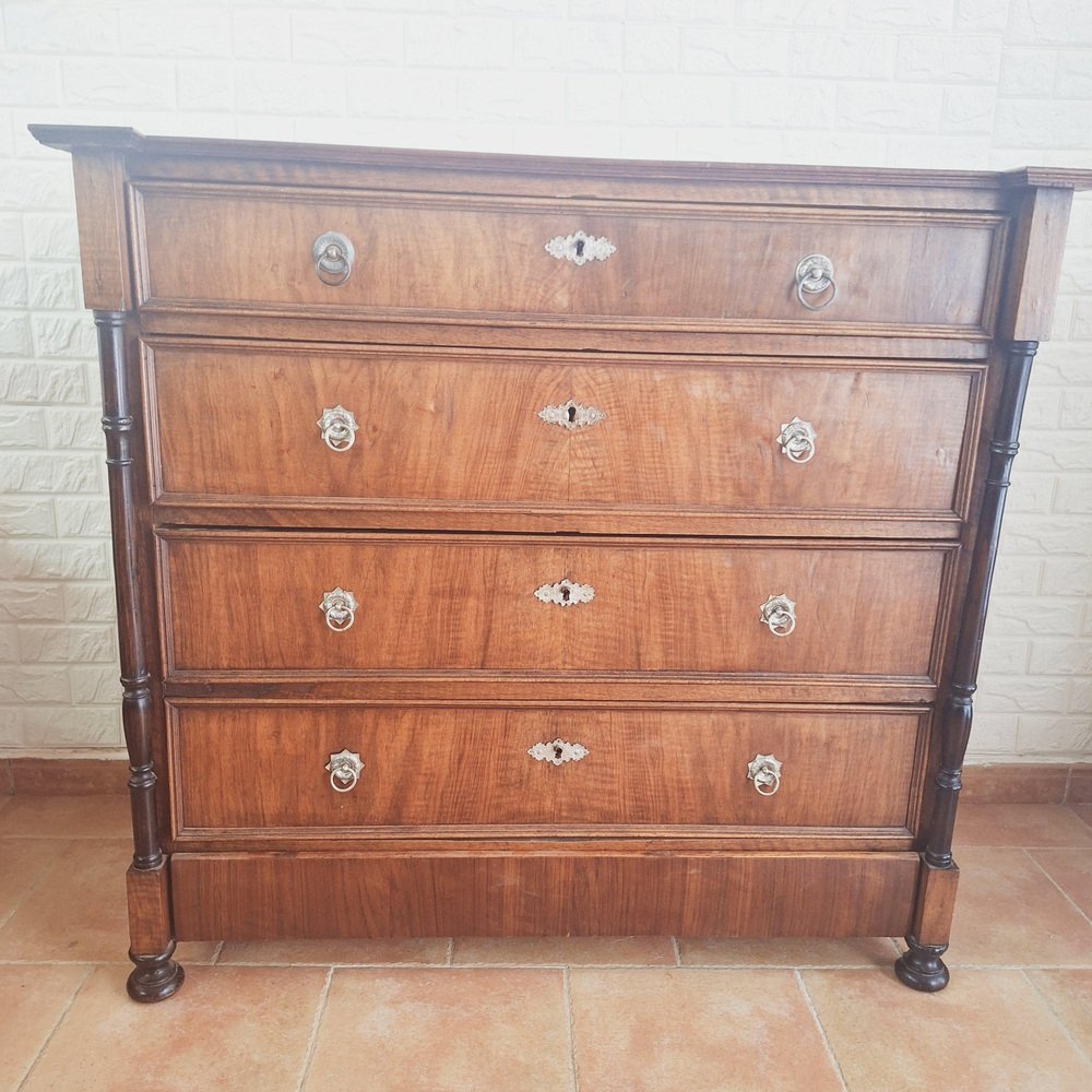 Spanish Victorian Chest of Drawers, 1880s for sale at Pamono
