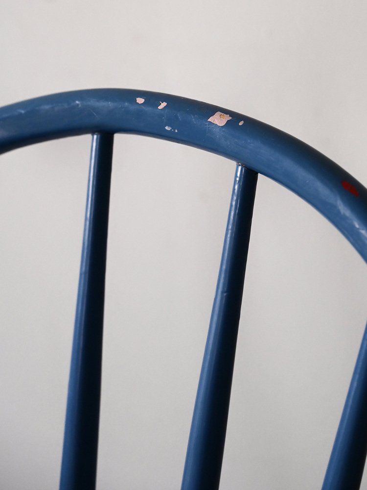 Vintage Blue Chairs, 1960s, Set of 2 for sale at Pamono