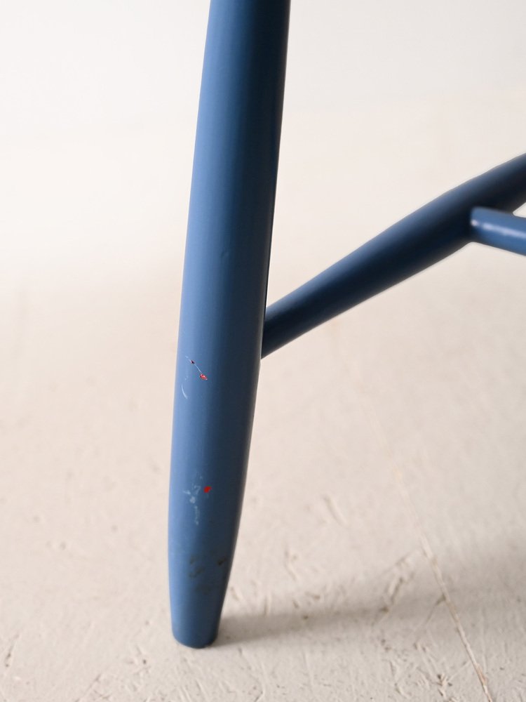 Vintage Blue Chairs, 1960s, Set of 2 for sale at Pamono