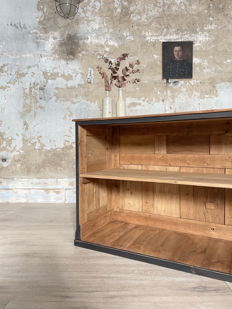 Cashier Counter in Wood for sale at Pamono