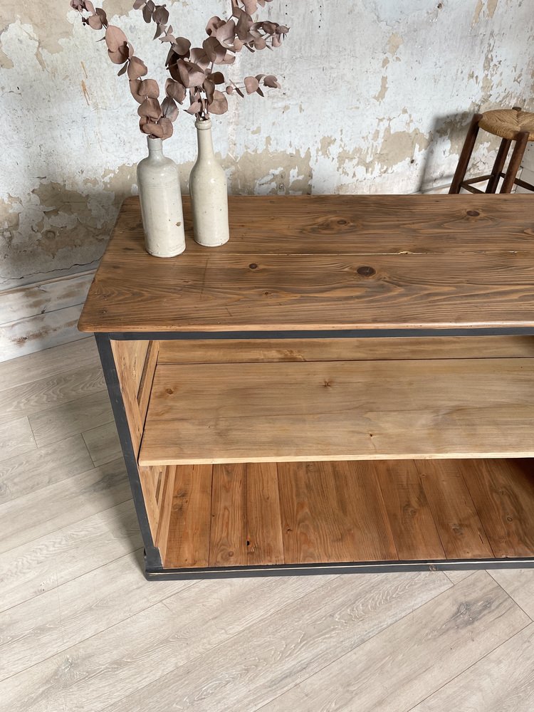 Cashier Counter in Wood for sale at Pamono