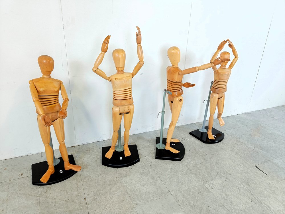 Life Size Artistic Child Sized Lay Figures, 1980s, Set of 4 for sale at ...