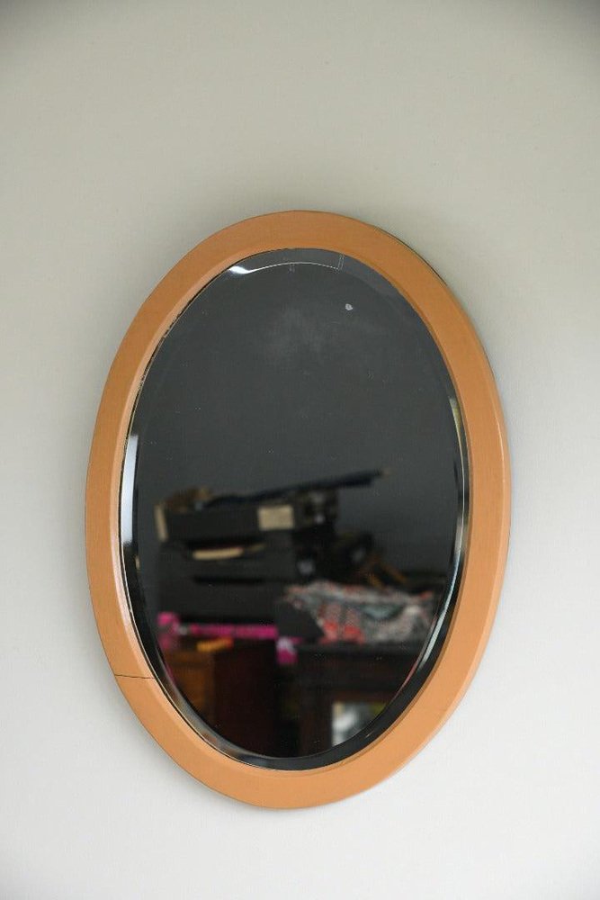 Vintage Charlottes Locks Oval Mirror for sale at Pamono