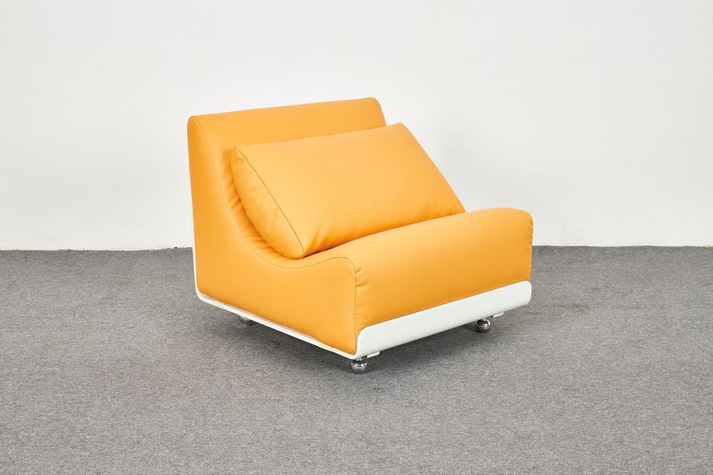 Set of Mid-Century Space Age Orbis Plywood Lounge Chairs by Luigi ...