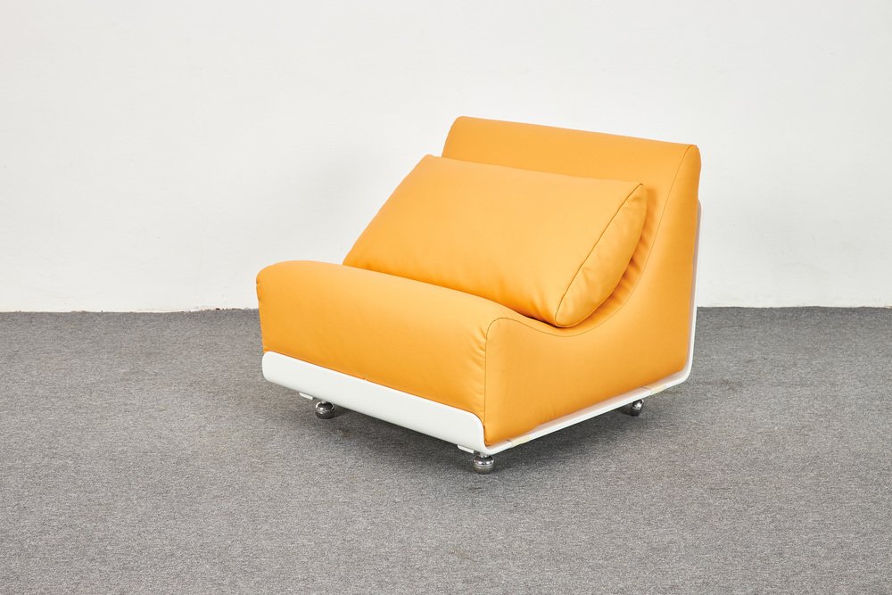 Set of Mid-Century Space Age Orbis Plywood Lounge Chairs by Luigi ...