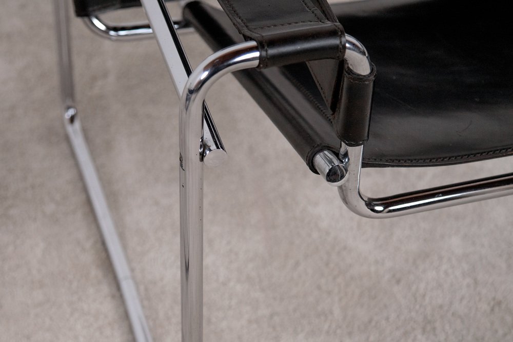 Set of B3 Wassily Chairs by Marcel Breuer, 1960s for sale at Pamono