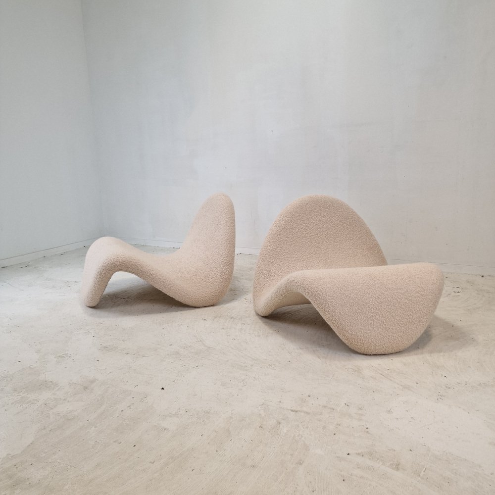 Tongue Chairs von Pierre Paulin für Artifort, 1960er, 2er Set bei ...