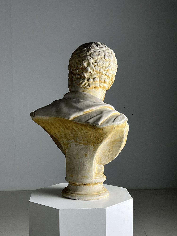Bust of Roman in Concrete for sale at Pamono