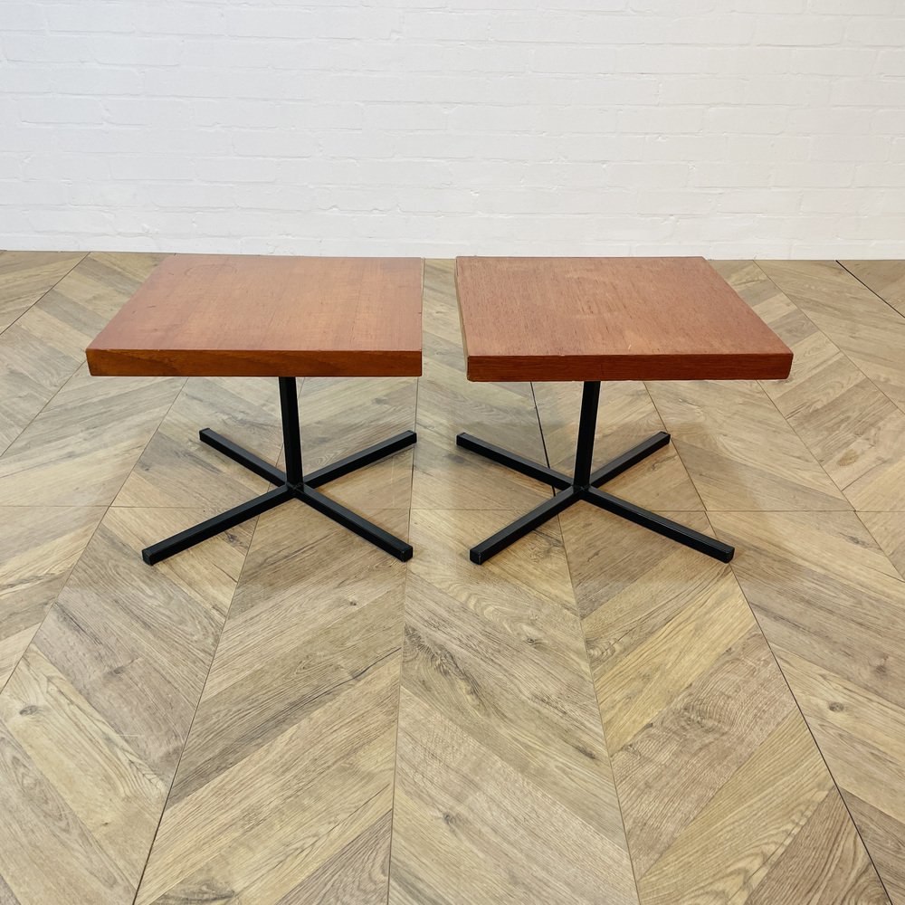Mid-Century Model PG Side Tables by Pierre Guariche for Meurop, 1960s ...