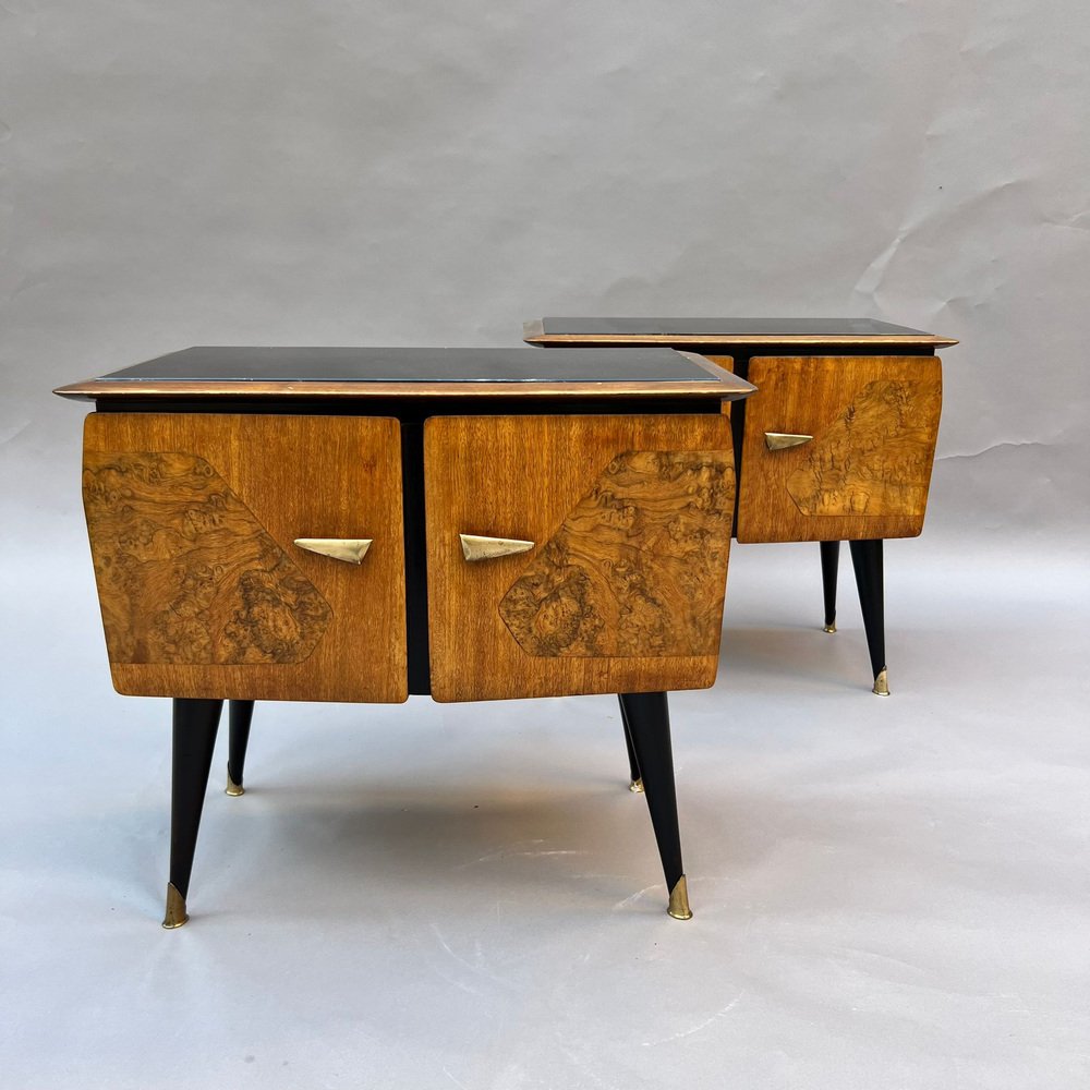 Vintage Bedside Tables, 1950s, Set of 2 for sale at Pamono
