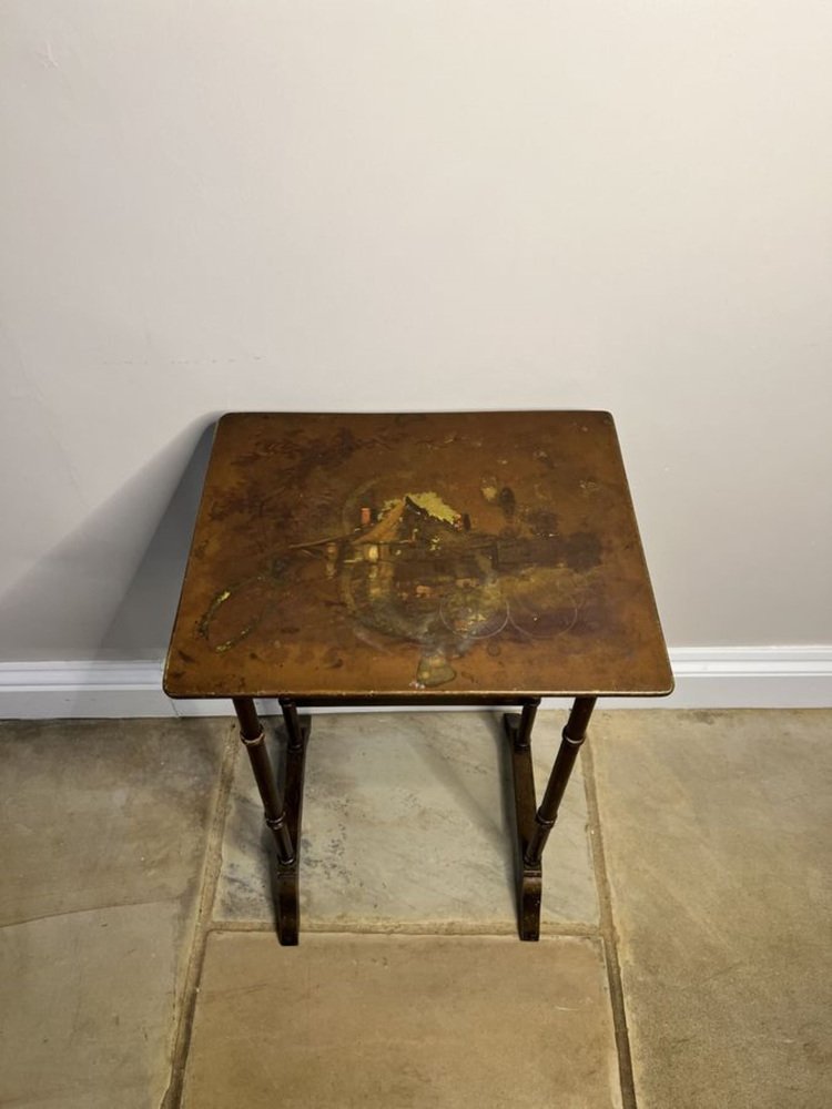 Edwardian Nesting Tables, 1900s, Set of 4 for sale at Pamono