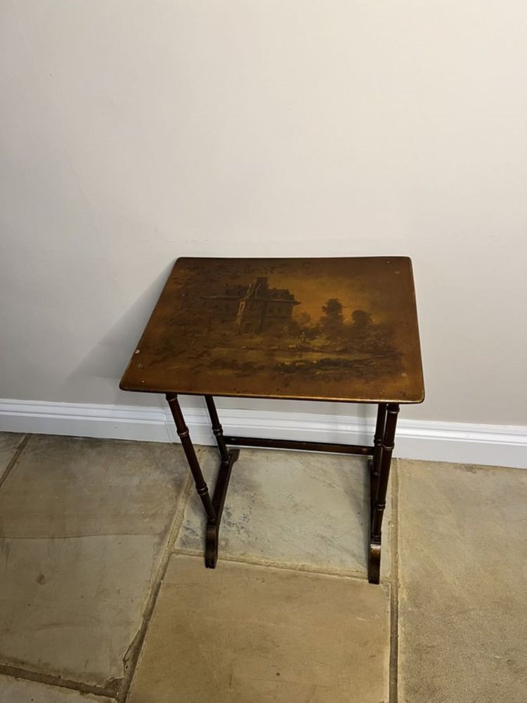 Edwardian Nesting Tables, 1900s, Set of 4 for sale at Pamono