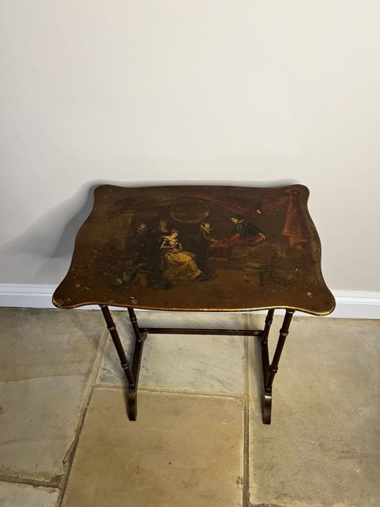 Edwardian Nesting Tables, 1900s, Set of 4 for sale at Pamono