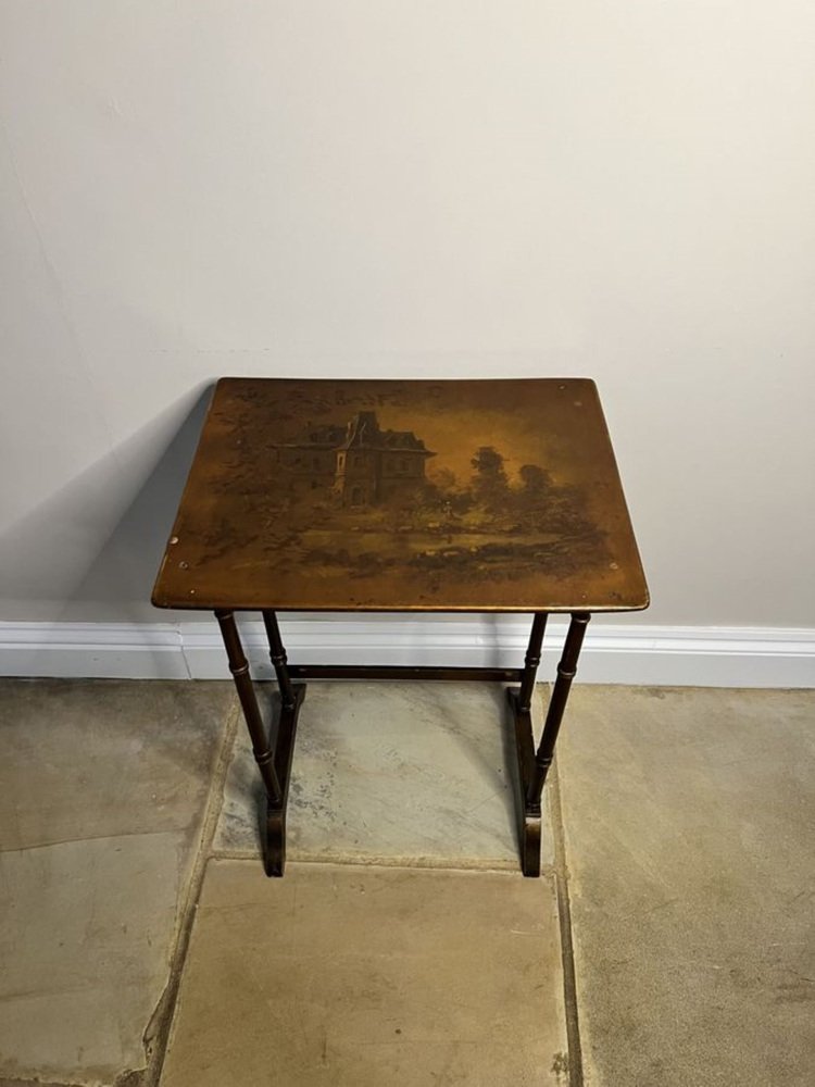 Edwardian Nesting Tables, 1900s, Set of 4 for sale at Pamono