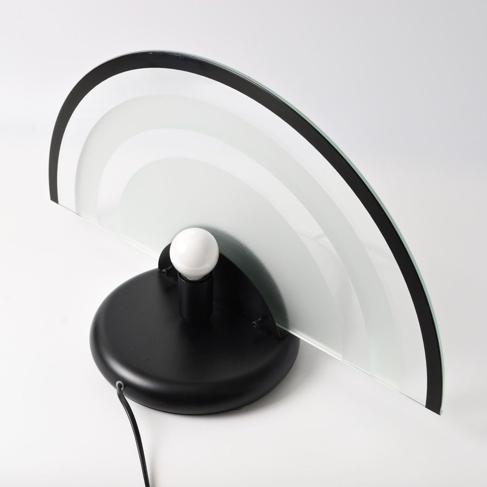 Postmodern Fan-Shaped Table Lamp, 1980s for sale at Pamono