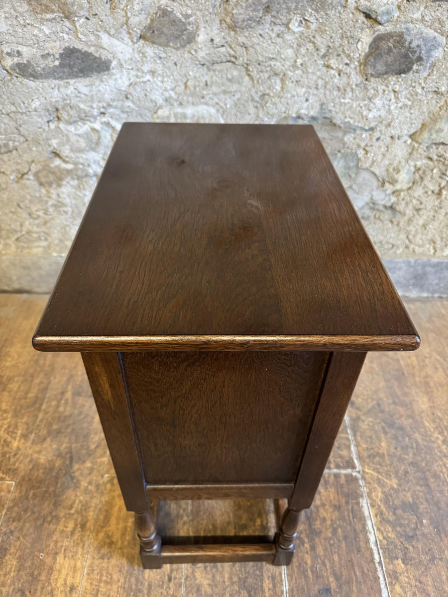 Vintage Oak Side Table for sale at Pamono