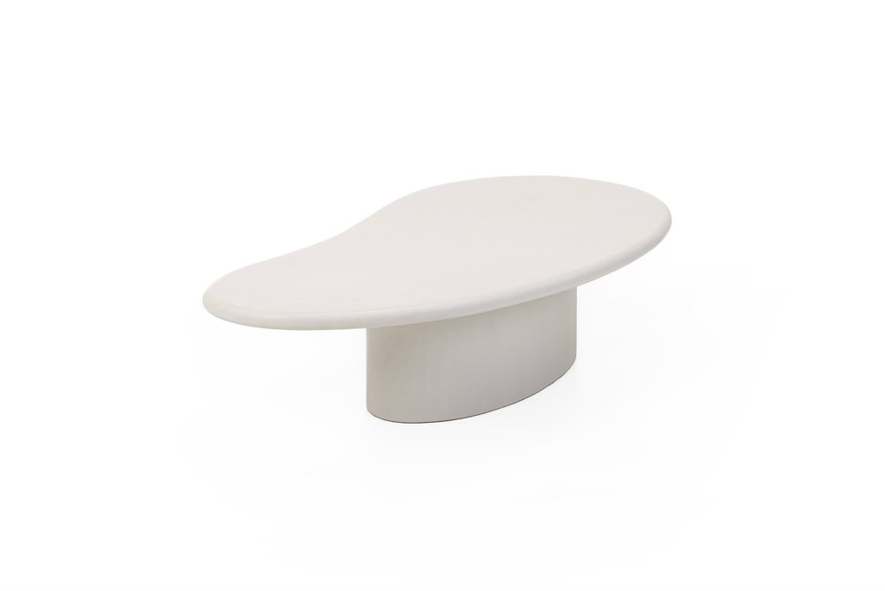 Organic Shaped Natural Plaster Coffee Table by Isabelle Beaumont for ...