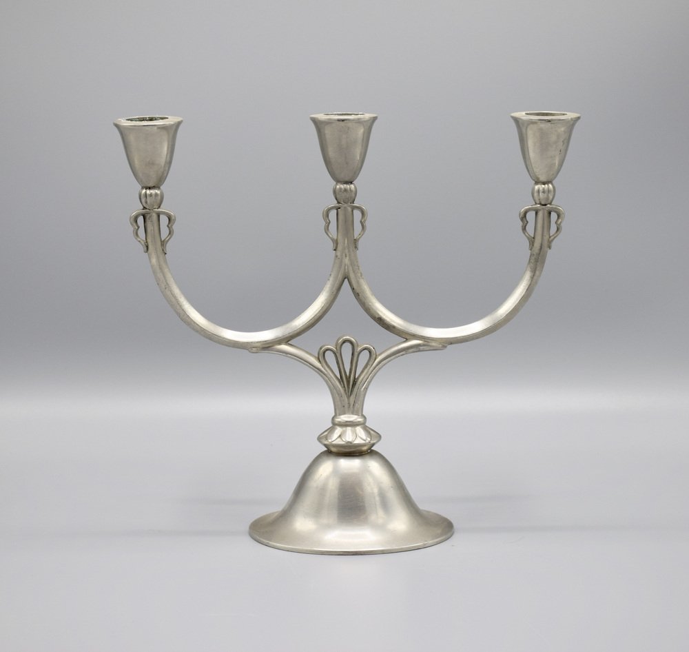 Swedish Candleholder by Ib Just Andersen for GAB, 1931 for sale at Pamono