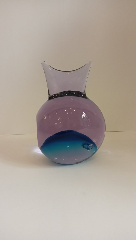 Glass Fish-Shaped Sculpture by Cenedese, Murano, Italy, 1950s for sale ...