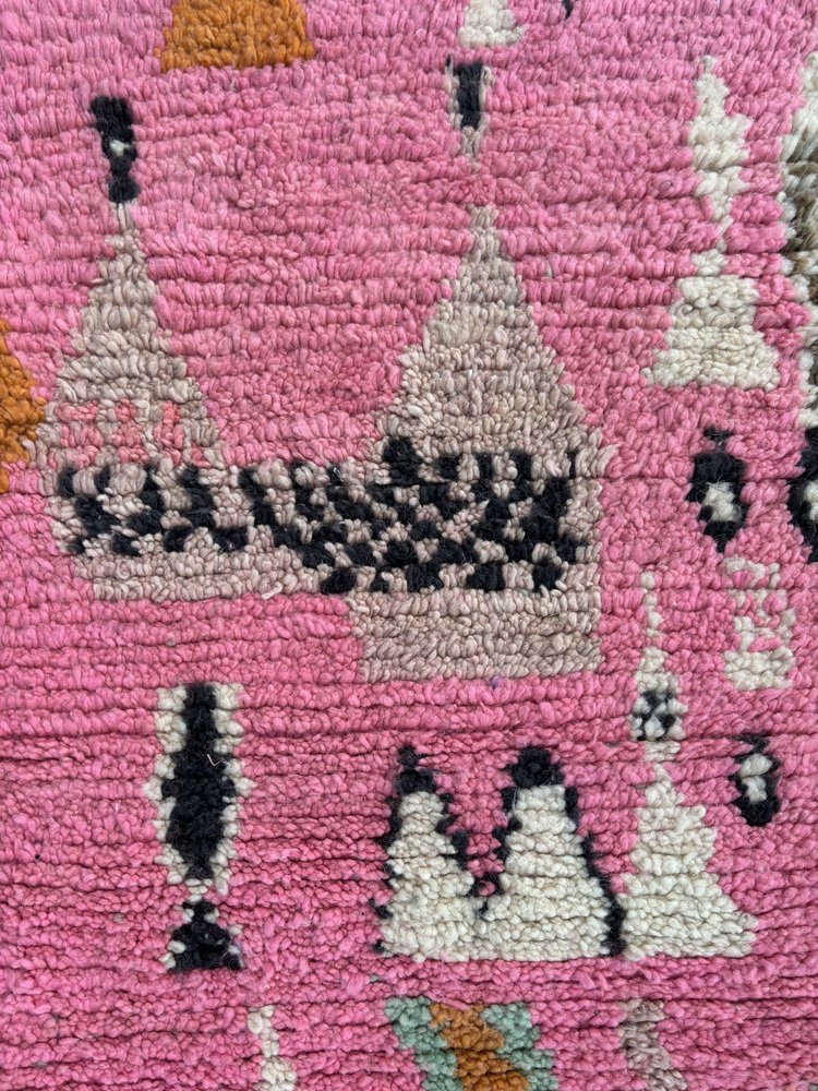 Moroccan Bouja Modern Berber Area Rug for sale at Pamono