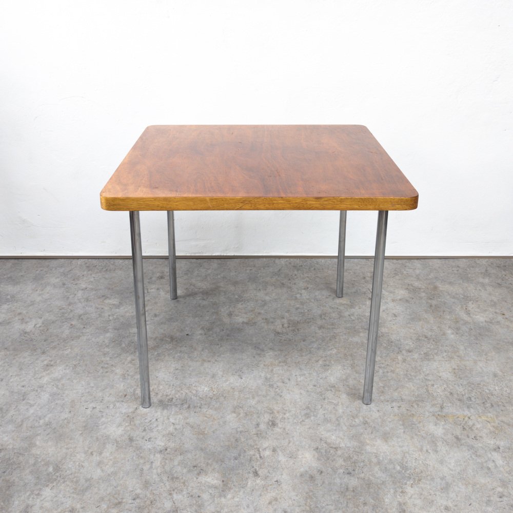 Bauhaus Model B 14 Dining Table by Marcel Breuer for Thonet, 1930s for ...