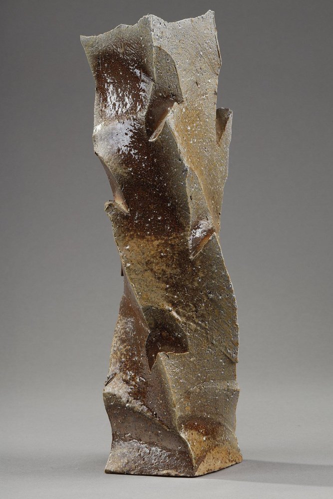 Soliflore Sculpture Bizen Pottery by Mori Taiga Artist, Japan for sale ...