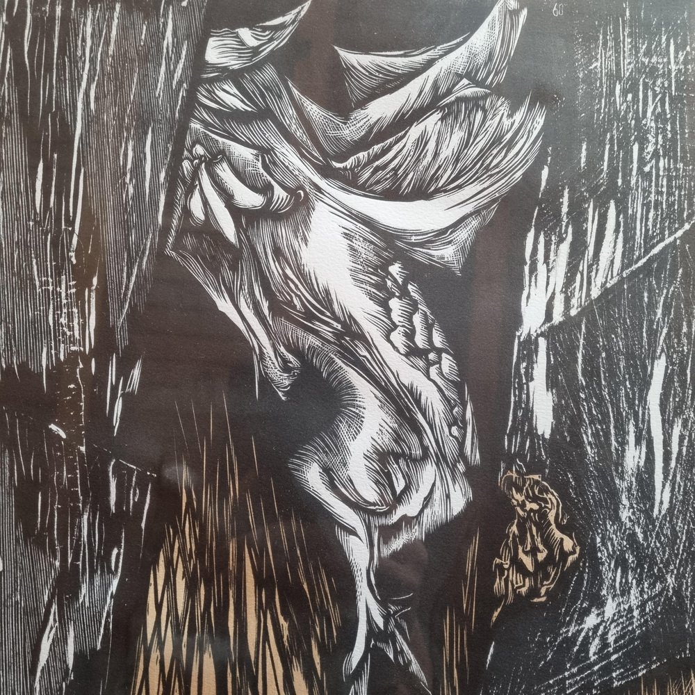 Michel Terrapon, Assumer son Destin, Lithograph, 1968 for sale at Pamono
