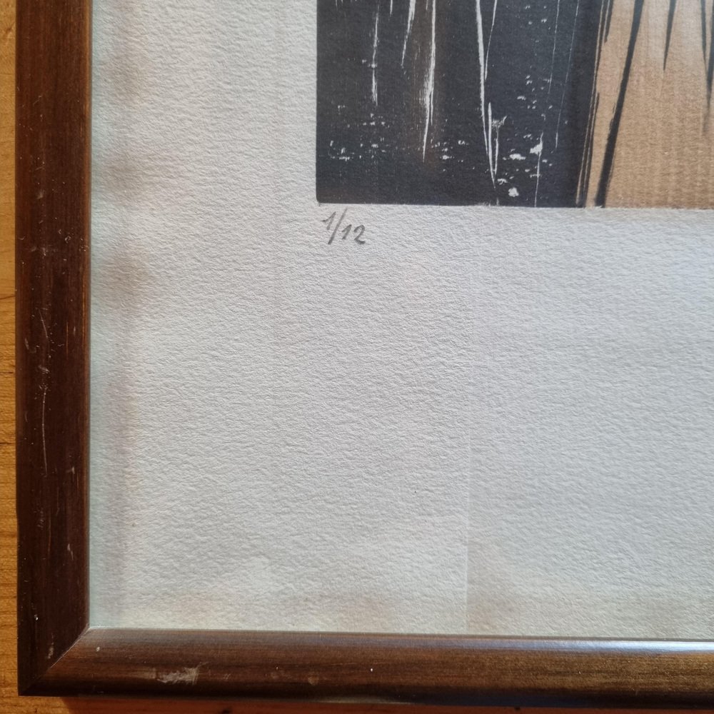 Michel Terrapon, Assumer son Destin, Lithograph, 1968 for sale at Pamono